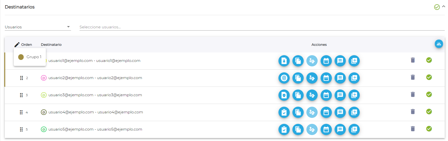 Multiple signatures How to send a document to several signatories ...