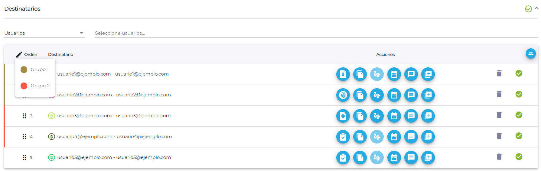 Multiple signatures How to send a document to several signatories ...